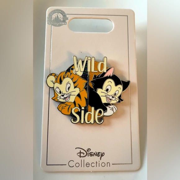 Disney | Accessories | Disney Figaro Cat From Pinocchio Showing Wild ...